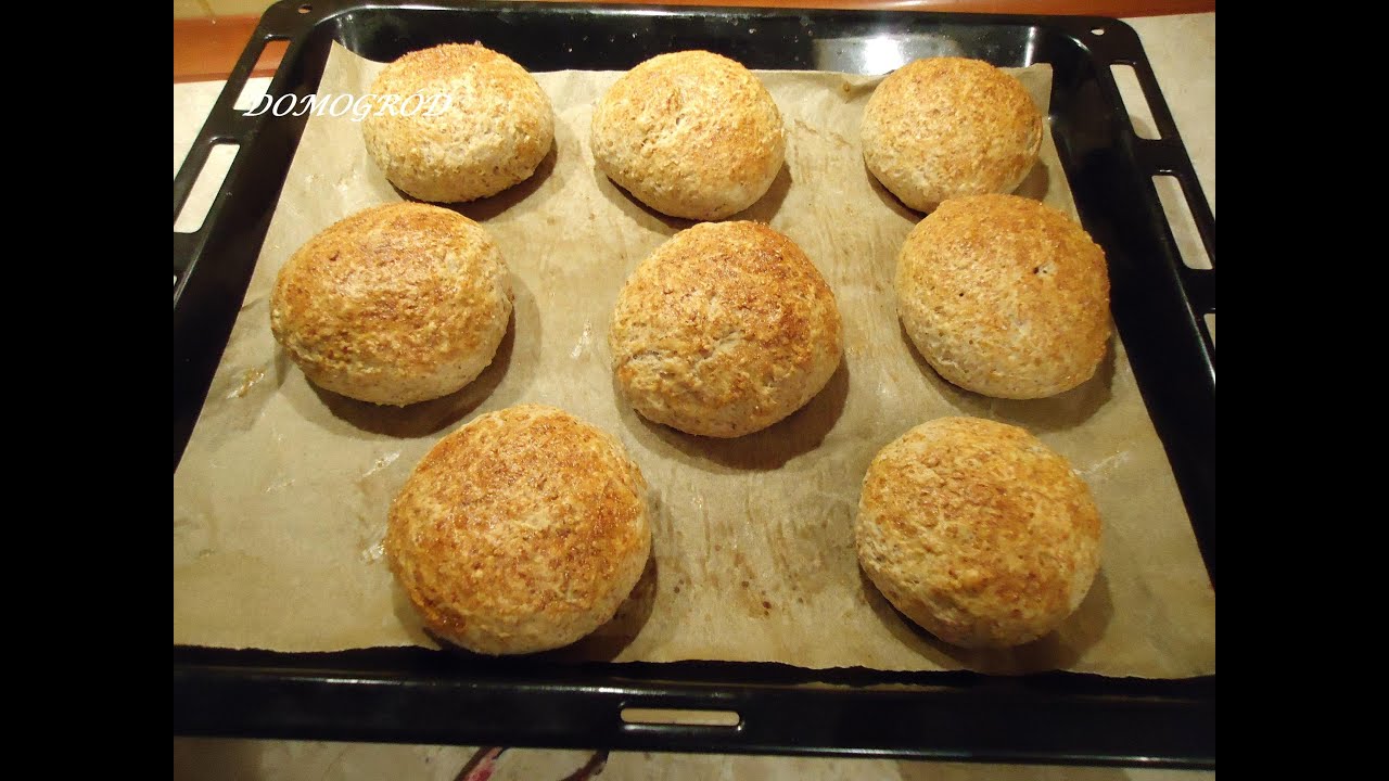 Bułki grahamki krok po kroku - YouTube