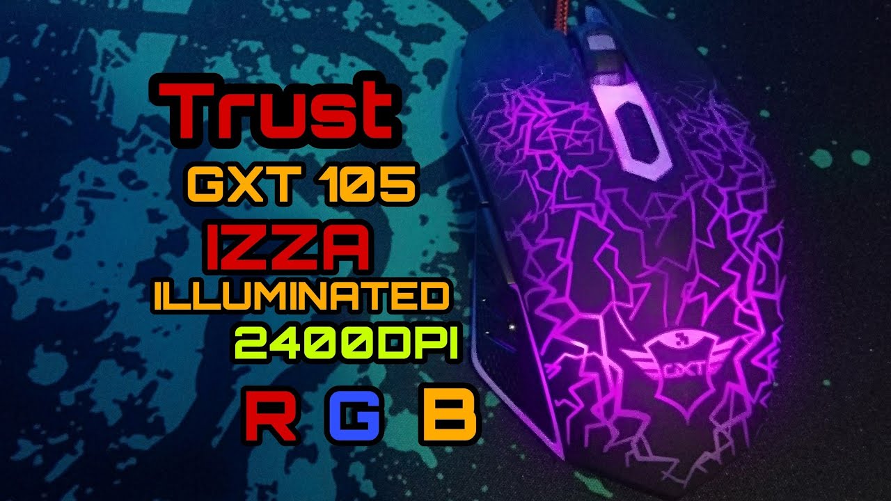 Trust GXT 105 gaming mouse unboxing. - YouTube