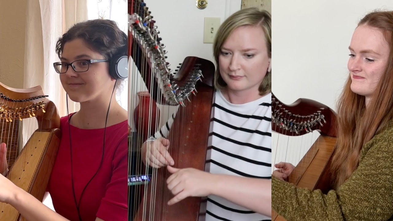 The Wellerman for 3 harps or harp ensemble - feat. Tiffany Schaefer and ...