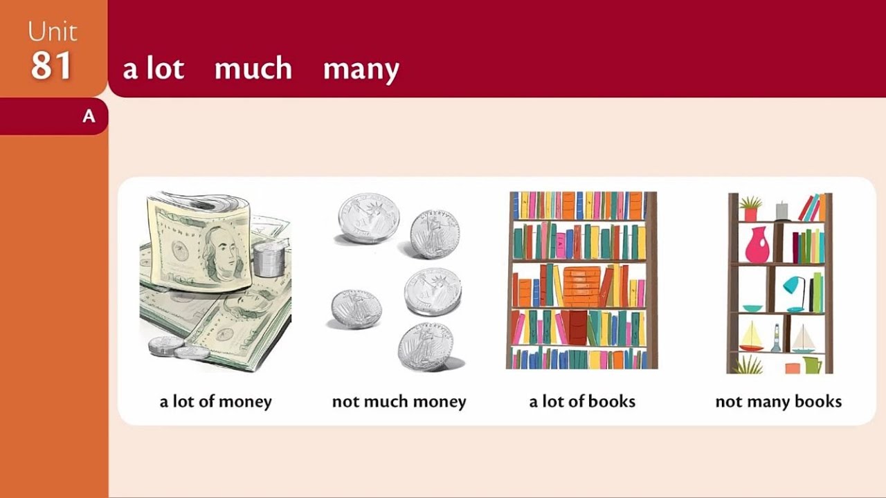AULA 11 GRAMMAR 81: A LOT, MUCH, MANY - YouTube