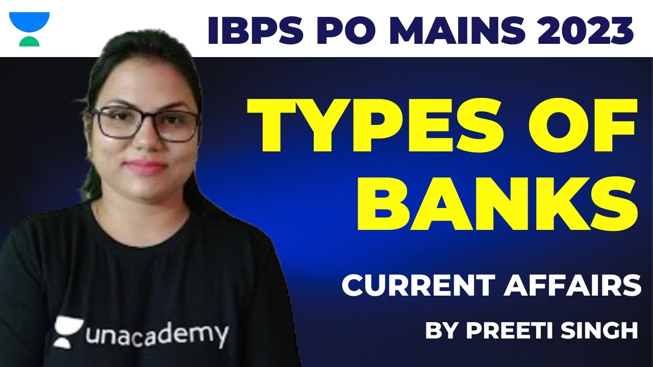 IBPS PO Mains 2023 | Types of Banks | CA with Preeti Singh - YouTube