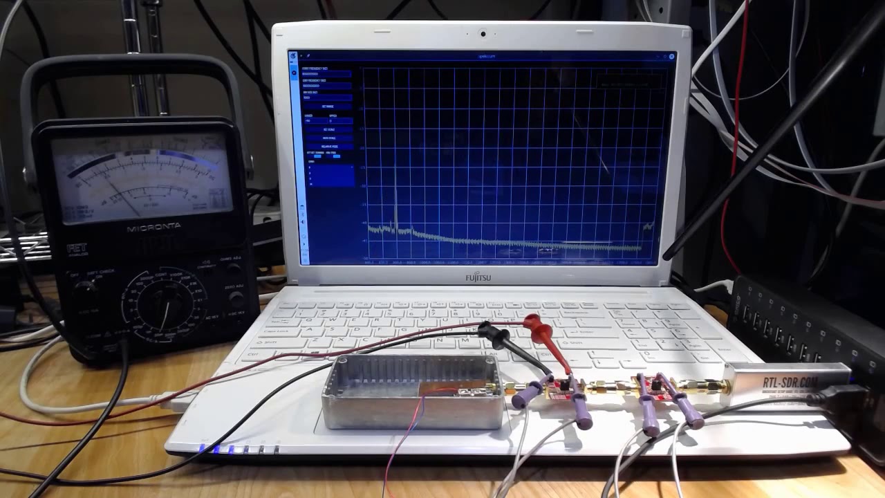 RF Broadband Noise Generator development. - YouTube