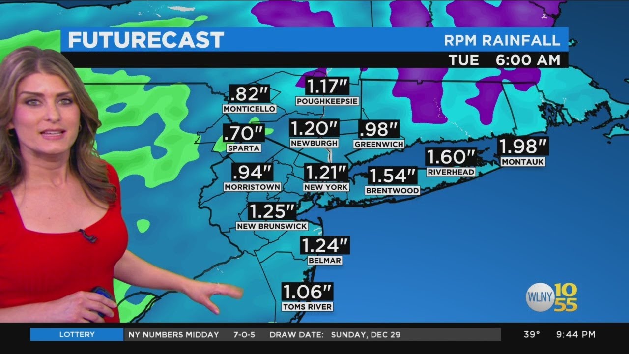 New York Weather: WLNY Forecast At 9 p.m. - YouTube