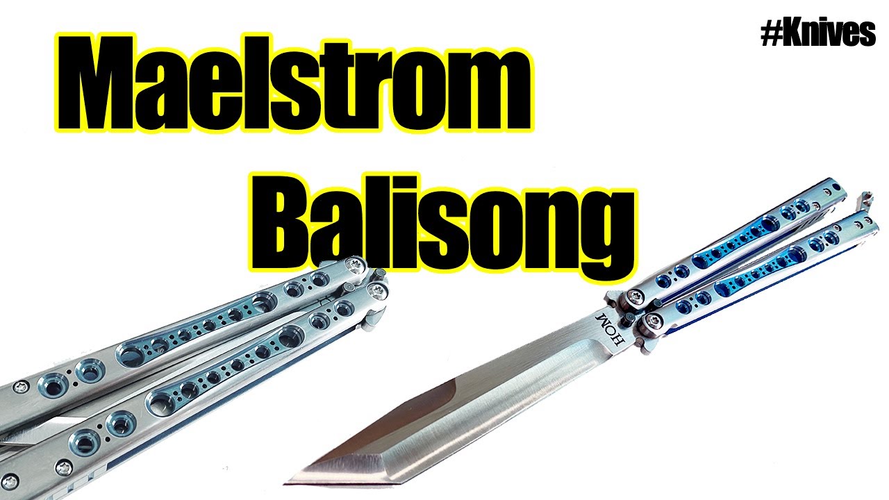 รีวิว Maelstrom มีดบาลีซองสุดเนี๊ยบจาก Jerry Hom Design - YouTube
