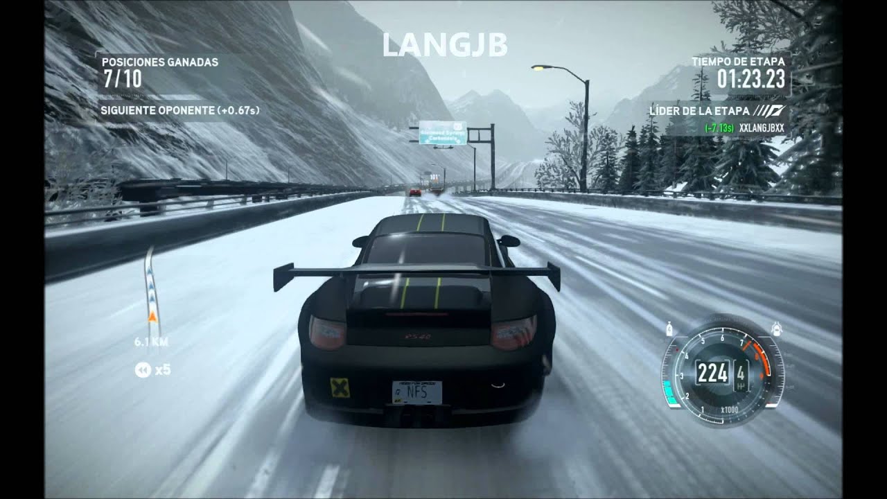 NFS Ther Run Porsche 911 GT3 RS 4.0 - YouTube
