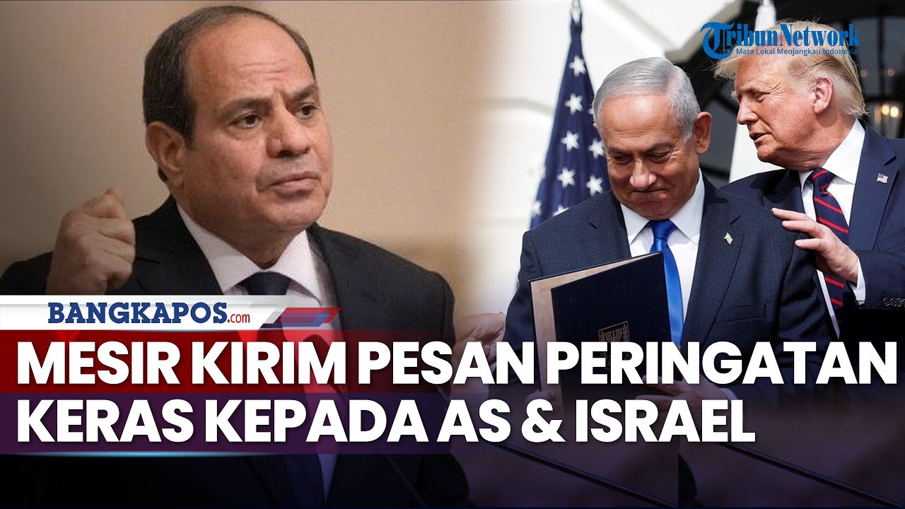 Rangkuman Perang: Mesir Kirim Pesan Peringatan kepada AS & Israel - YouTube