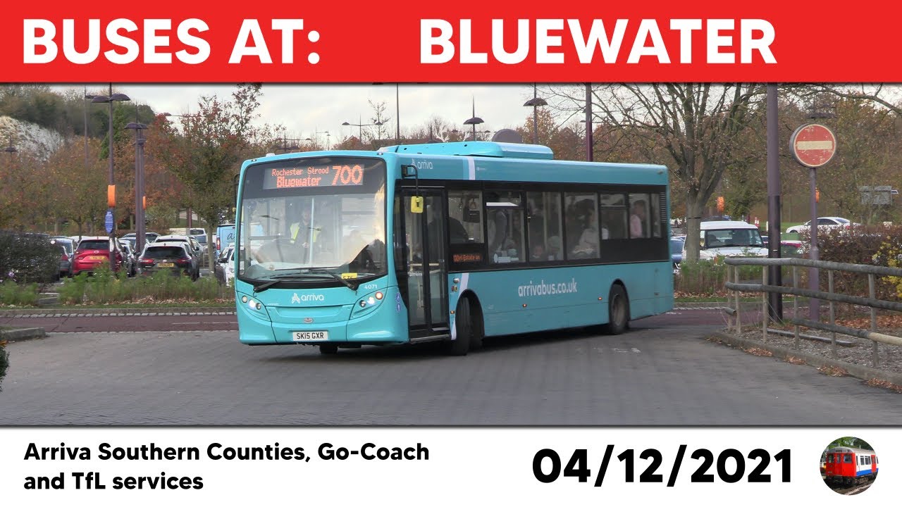 Buses at Bluewater 04/12/2021 - YouTube