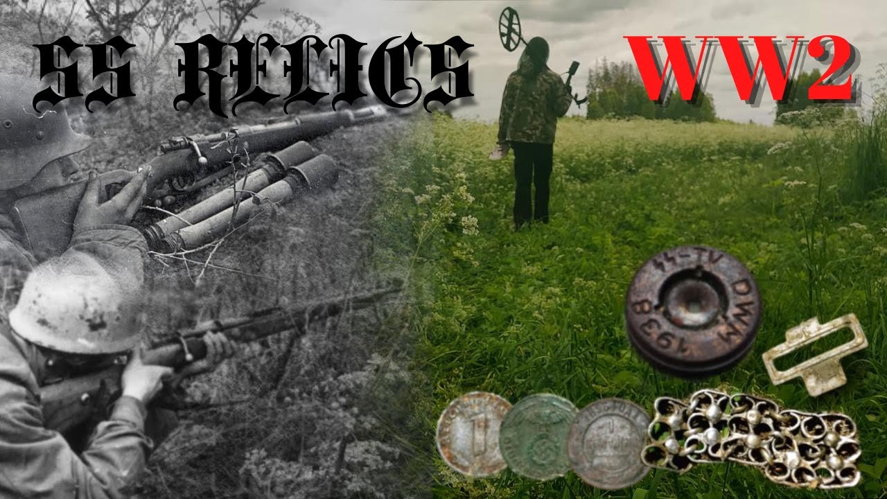 SS TROOPS FOUGHT HERE. Relic Digging on a WW2 Battlefield, Amazing ...