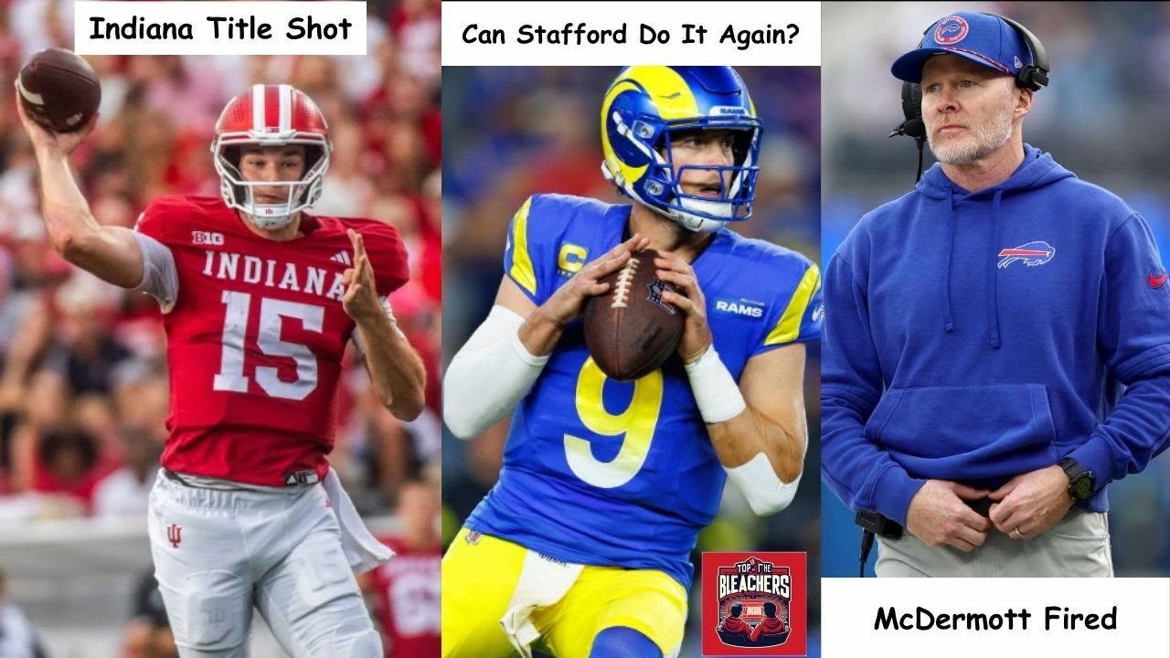Indiana Title Shot | Bo Nix OUT | NFL HC Firings - YouTube