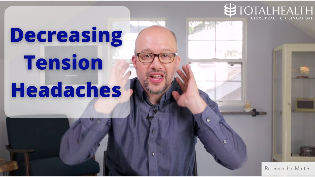 Decreasing Tension Headaches - YouTube