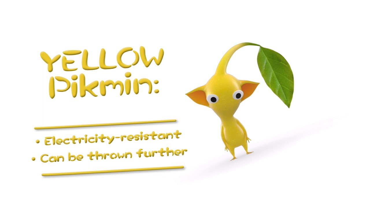 Get to know the Pikmin: Yellow Pikmin! (Nintendo Switch) - YouTube