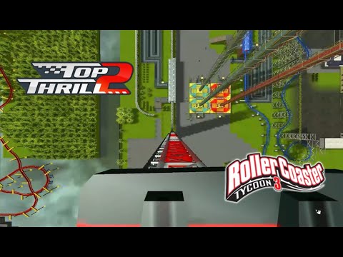Top Thrill 2 Cedar Point recreation RCT3 - YouTube