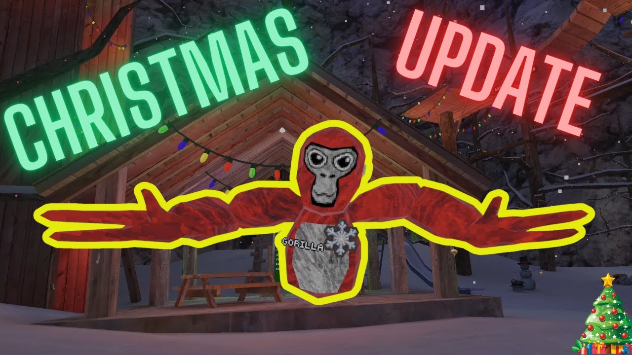 Gorilla tag CHRISTMAS update (2023) - YouTube
