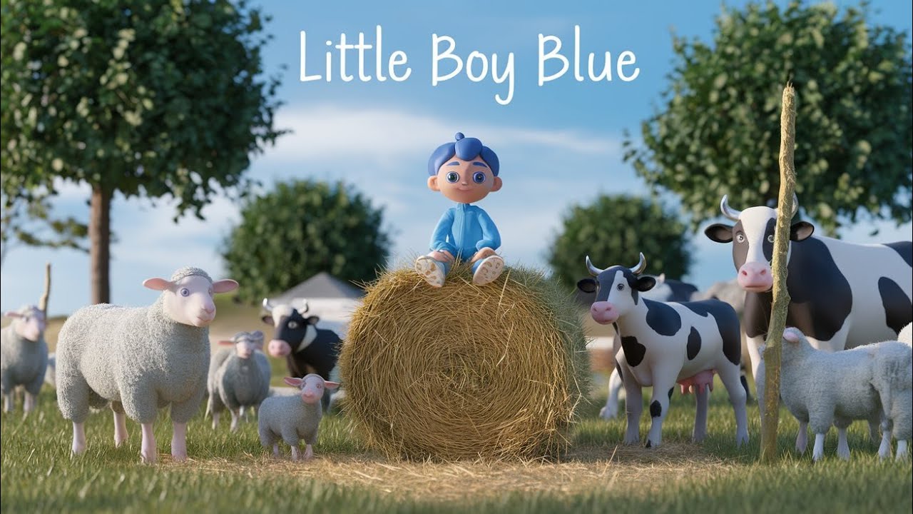 Little Boy Blue/ Kids nursery song/Rhyme - YouTube