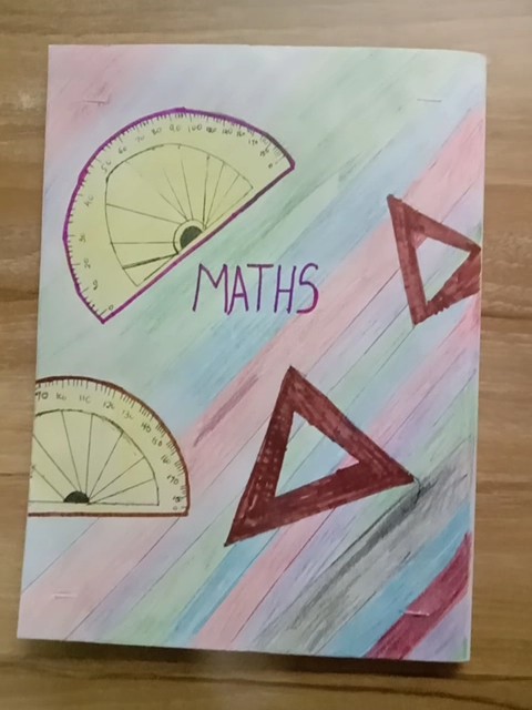 Maths Notebook Cover Design |notebook |maths |cover |design #shorts ...