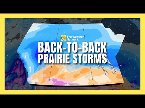 Back-to-Back Storms Brings Holiday Travel Trouble on the Prairies | #forecast
