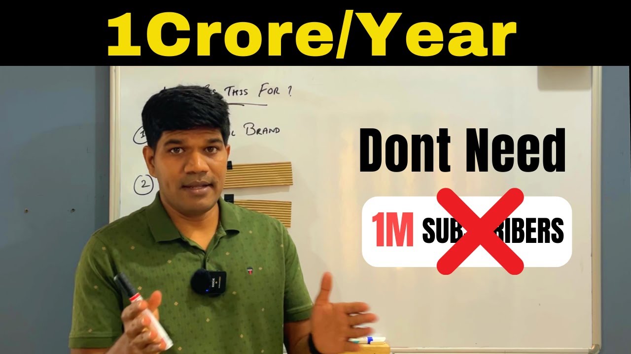 5 Steps To Generate 1 Crore/Year (Step By Step Guide) - YouTube