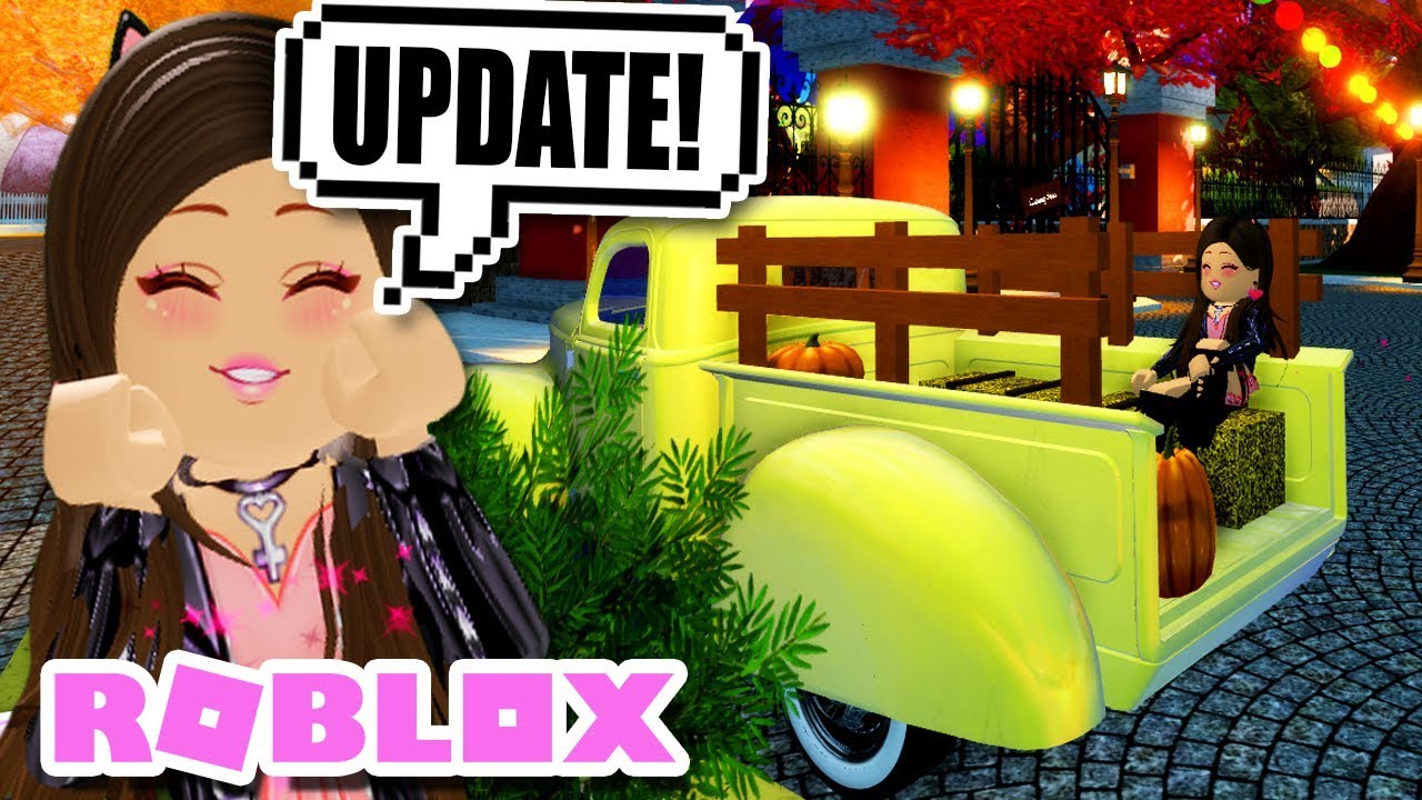 *NEW* FALL UPDATE Is HERE! ROYALE🏰HIGH ROBLOX Spiders, Trucks, Pumpkins ...