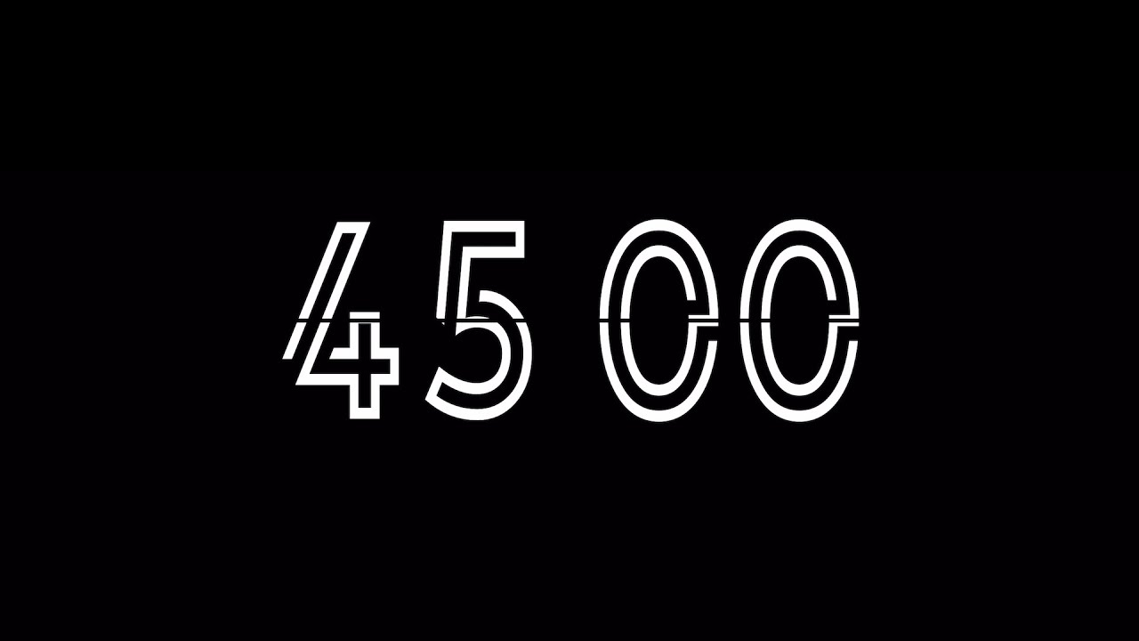 45 minute timing, Timer & alarm flip clock. - YouTube