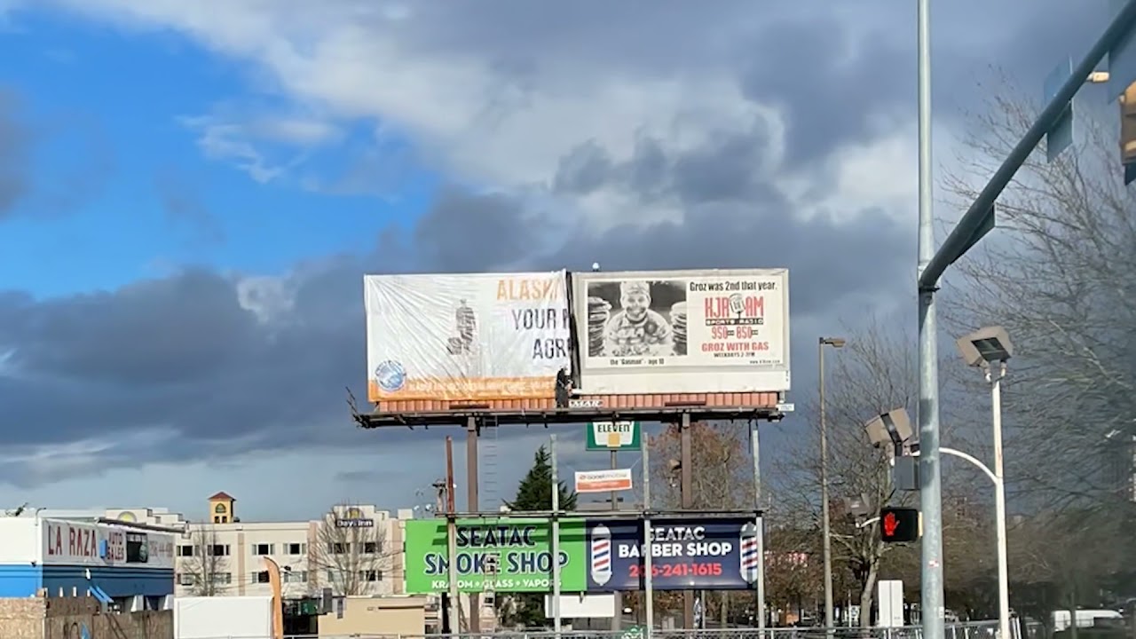 The Alaska Airlines Master Executive Council Unveils Billboard Near ...