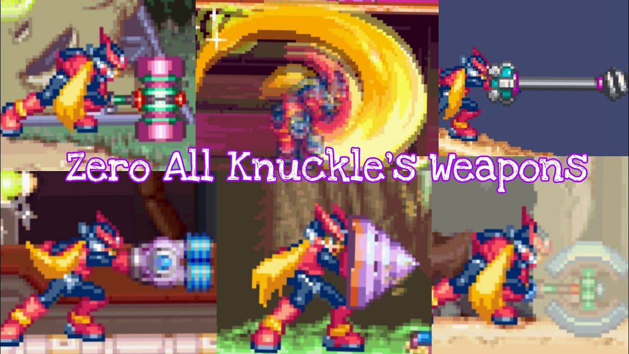 Zero 4 | 全敵人的武器 | knuckle weapon - YouTube