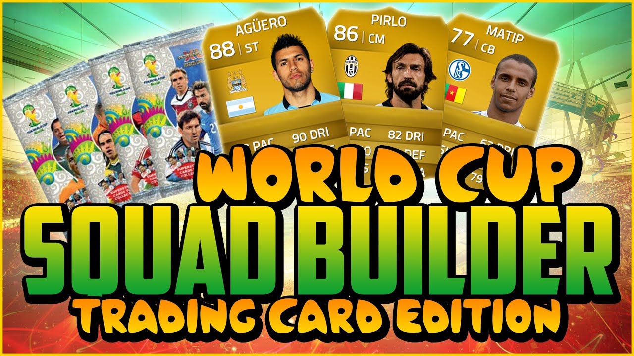WORLD CUP CARDS SQUAD BUILDER! w/ AGUERO! | FIFA 14 Ultimate Team - YouTube