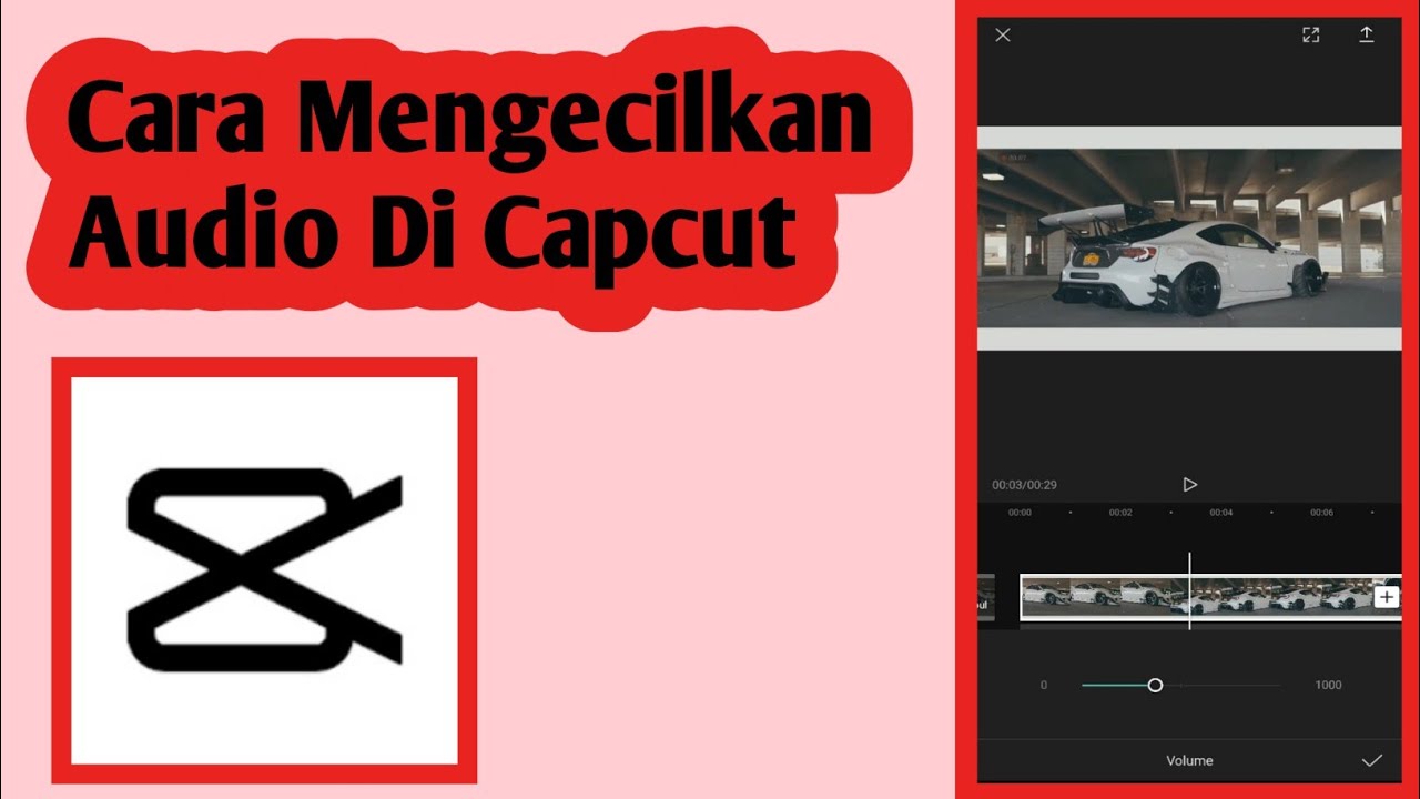 Cara Mengecilkan Audio Di Capcut - YouTube
