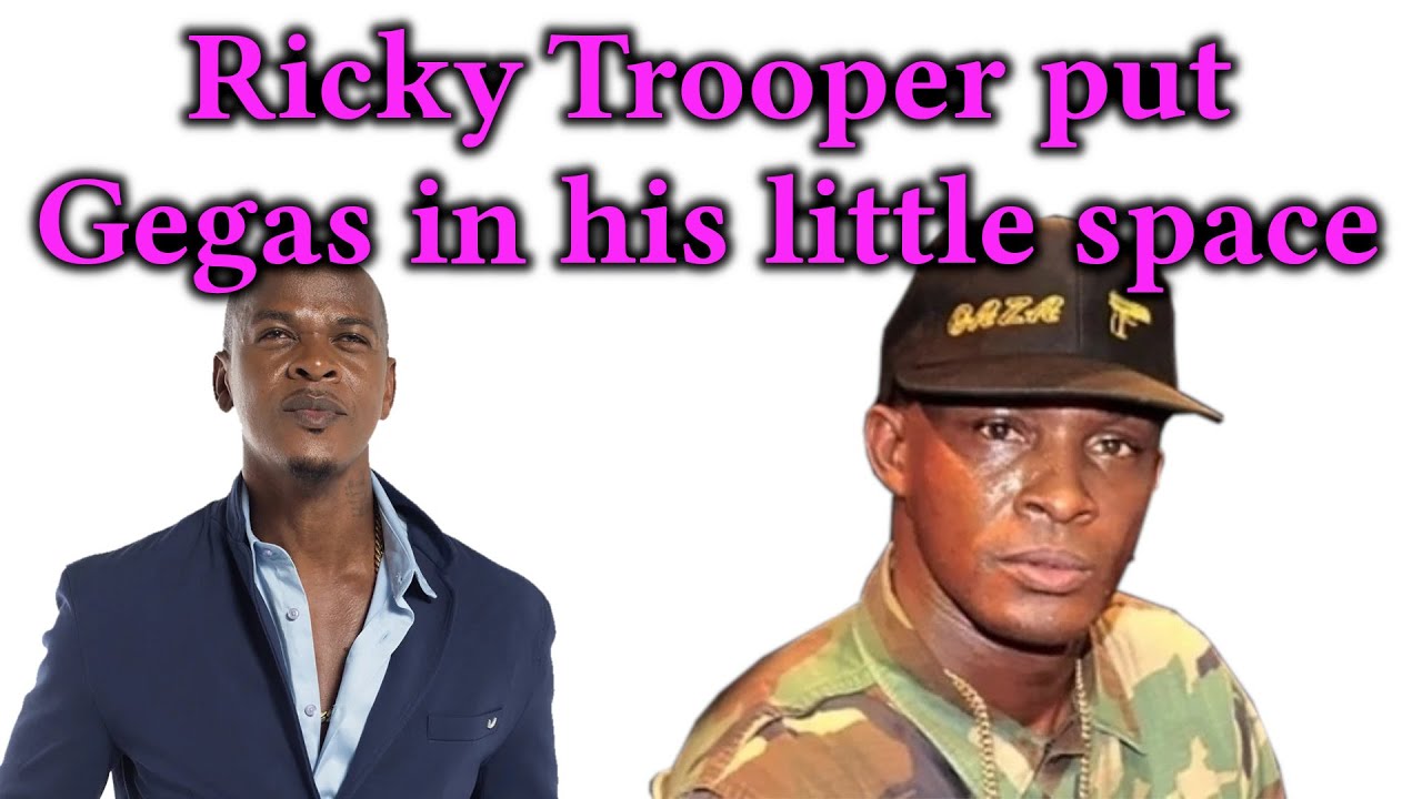Ricky Trooper put Gegas in his little space - YouTube