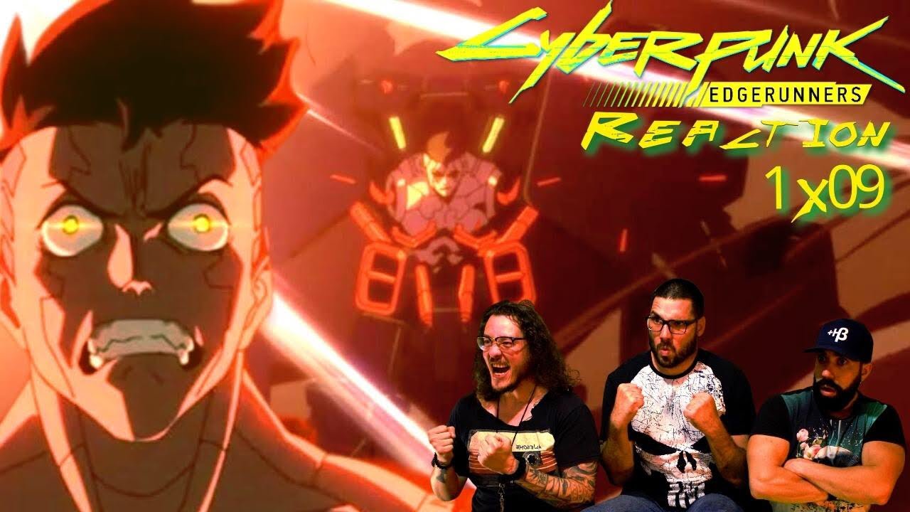 DAVID UPGRADE! | Cyberpunk: Edgerunners | 1x09 | REACTION - YouTube