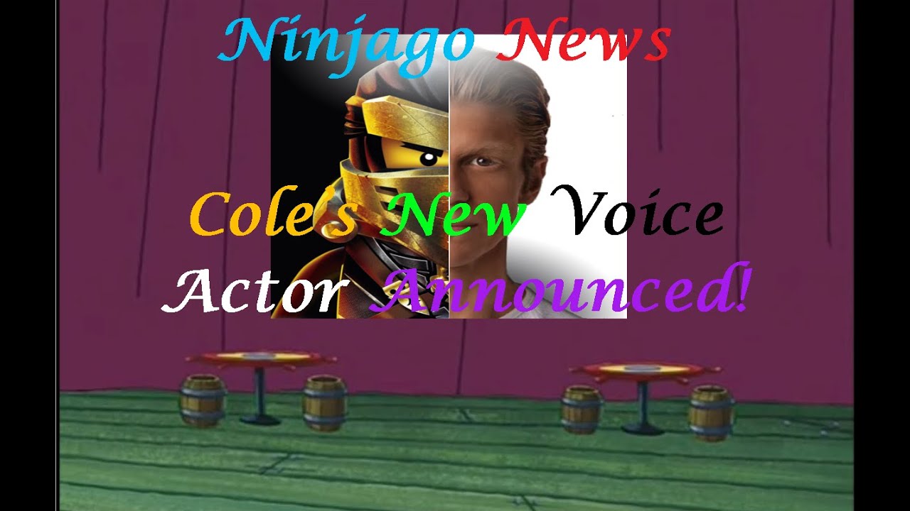 Ninjago News: Cole's New Voice Actor Announced - YouTube