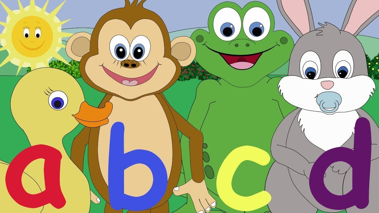 A,B,C,D, Alphabet Song, Nursery Rhyme for Babies and Toddlers from Sing ...