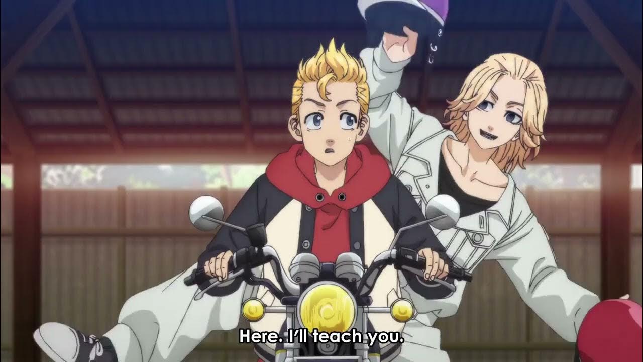 Mikey And Draken Ts Bike To Takemichi Tokyo Revengers Season 2 Episode 11 Youtube