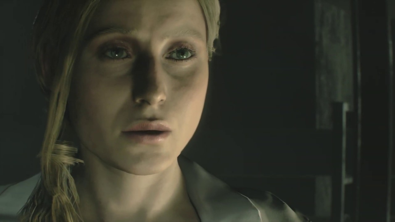 Resident Evil 2 Remake: Claire Meets Annette Birkin - YouTube