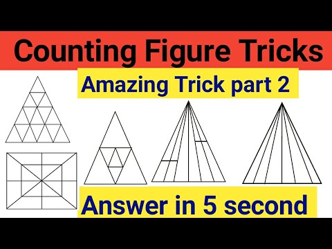 Finding number of triangles in Kannada Part 2 | Best Trick for Counting ...