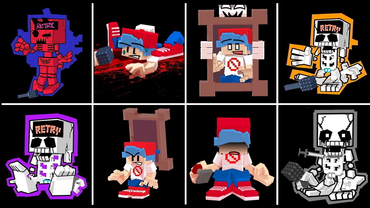 The Best Game Over Screen in FNF #4 - (Minecraft Animation) - YouTube