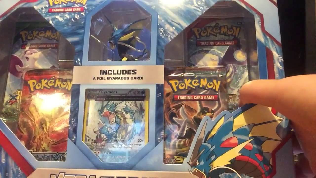 Mega Gyarados Collection Box Opening - YouTube