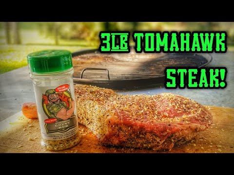3lb Tomahawk Steak! #tomahawk #steak - YouTube