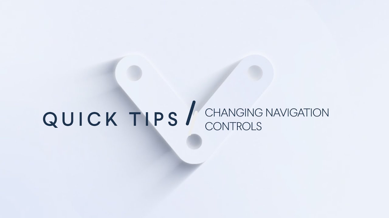 Changing Navigation Controls in MachineBuilder | MachineBuilder Tips - YouTube