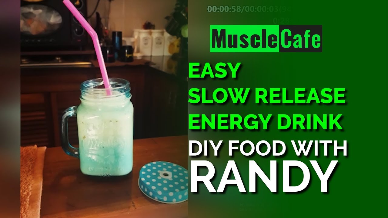 Train with Randy - How to Make an Easy Slow release Energy Drink | DIY ...