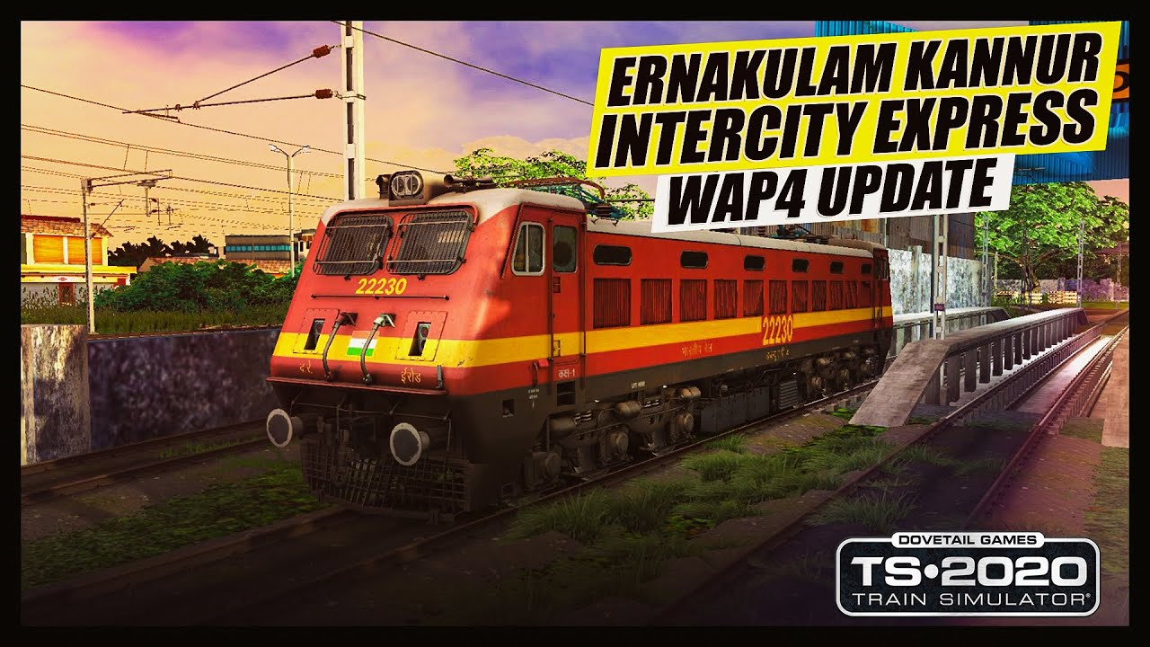 🔴Indian Train Simulator : 16305 Ernakulam Kannur Intercity Express ...