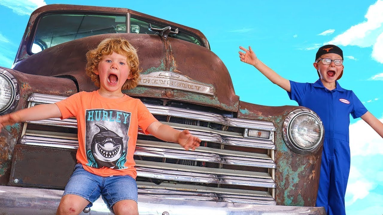 Classic Cars Repair Service Videos for Kids and Cars for Toddlers - YouTube