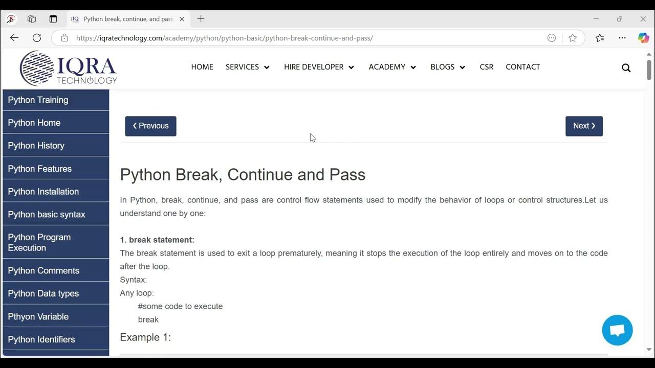 Python Break and Continue in Hindi (Session 29) - YouTube