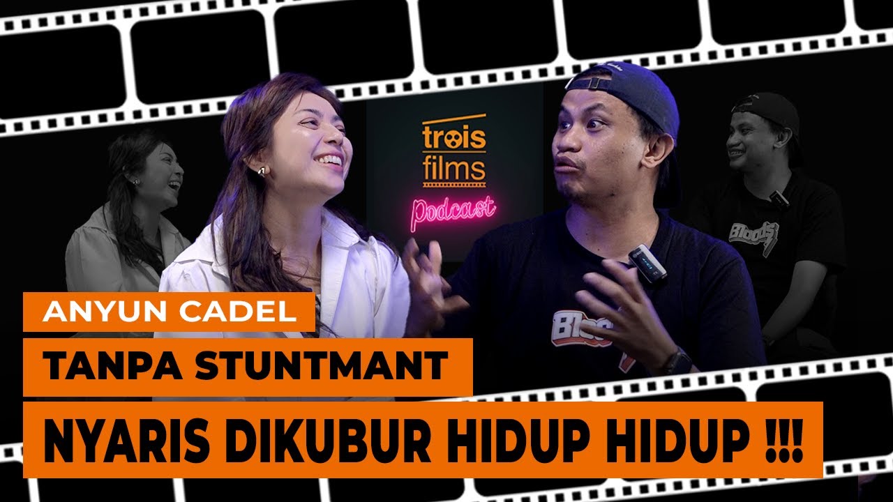 ANYUN CADEL, TANPA STUNTMANT, NYARIS DIKUBUR HIDUP HIDUP !!! - YouTube