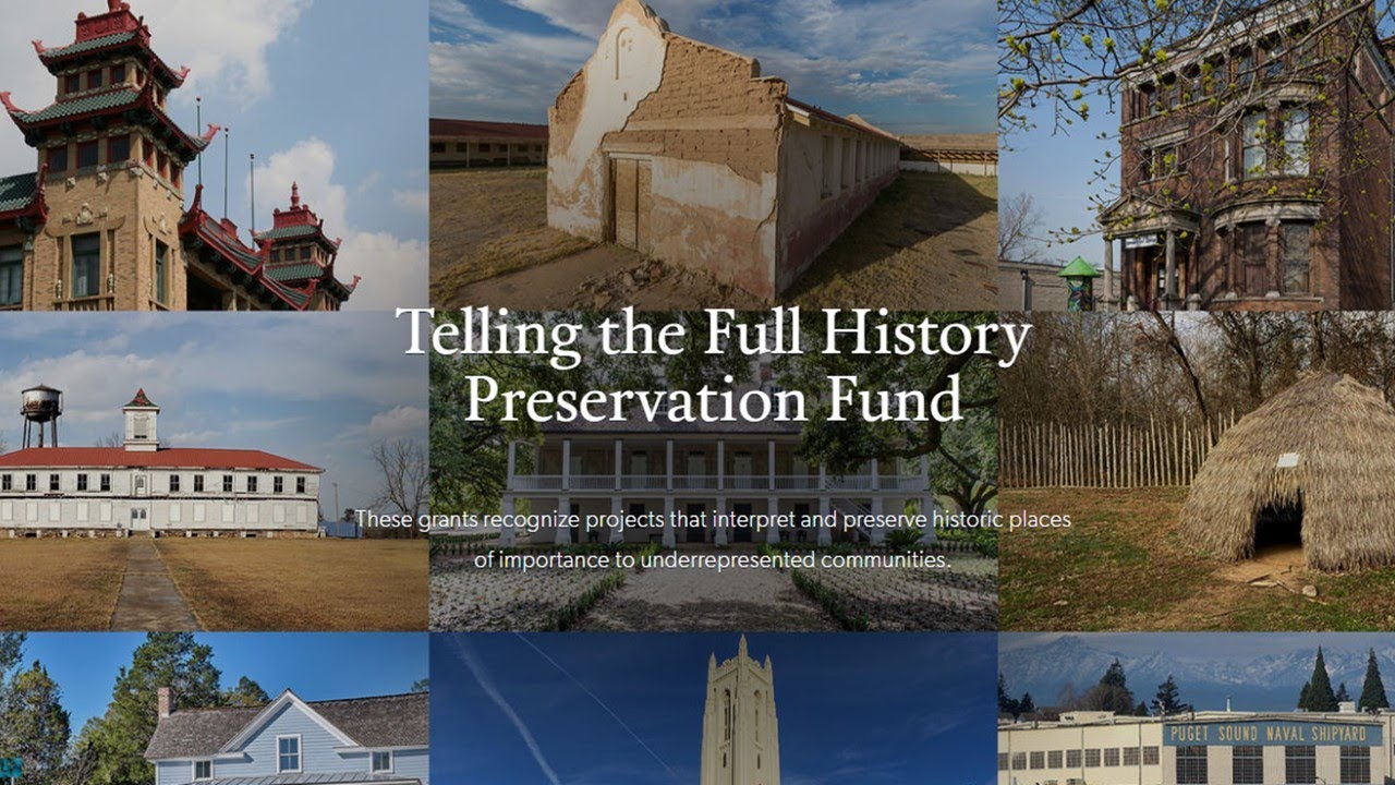 Telling the Full History Preservation Fund Grant Announcement - YouTube