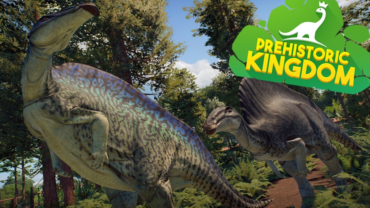 OURANOSAURUS FOREST!!! | Prehistoric Kingdom Speed Build - YouTube
