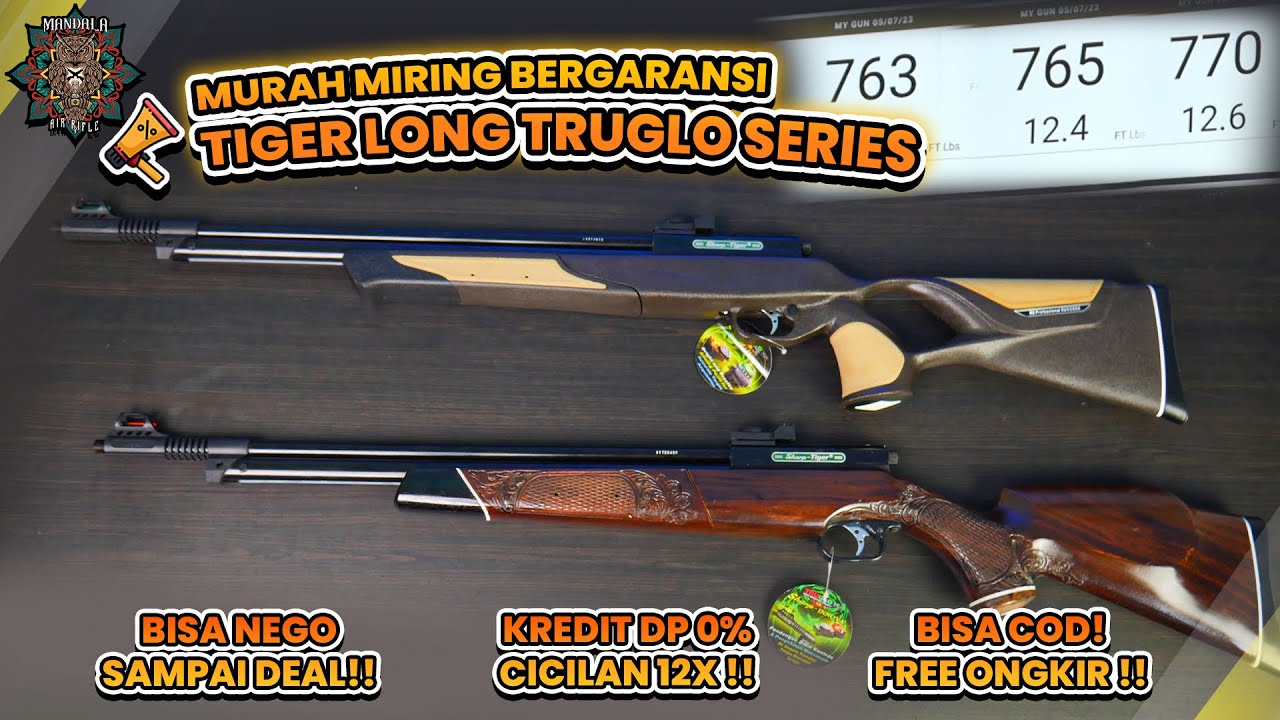 HARGA ANJLOK! PROMO VARIAN TIGER! TIGER LONG TRUGLO KAYU DAN ABS R8 ...