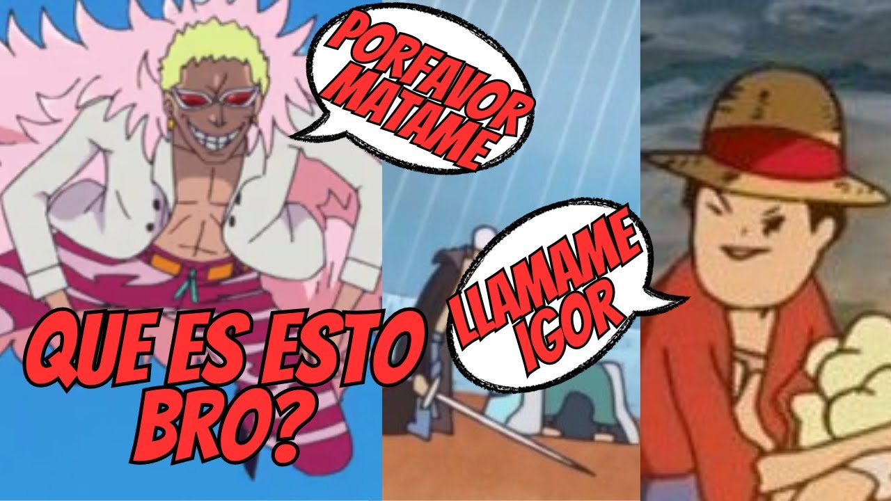 Bro te has dado cuenta de esto en la ANIMACION de ONE PIECE? - YouTube