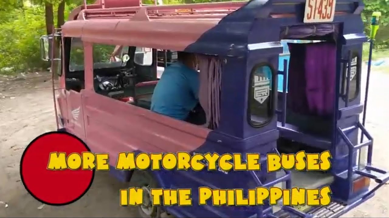 More Motorcycle Buses in the Philippines. - YouTube