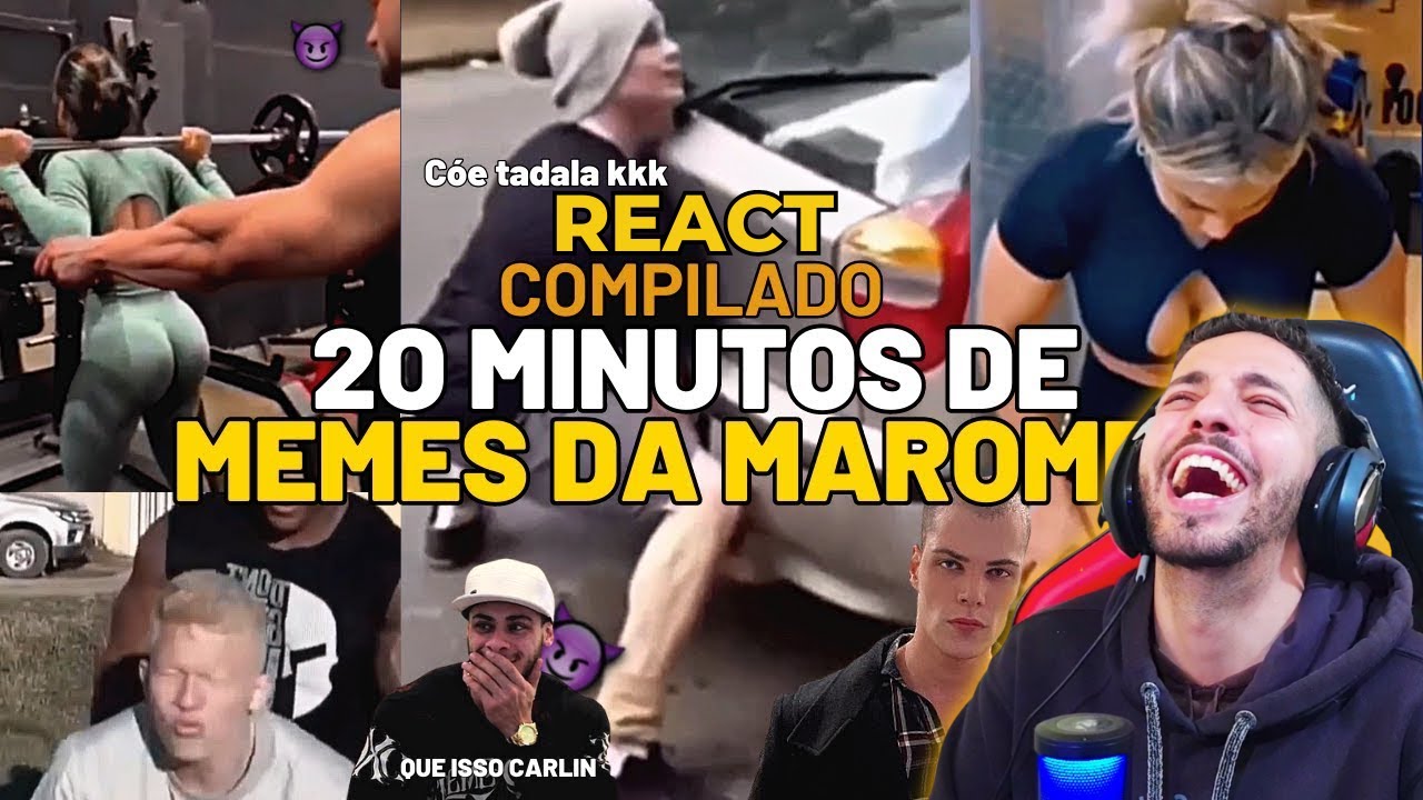 20 MINUTOS DE MEMES MAROMBA | REACT DOS MELHORES MOMENTOS - YouTube