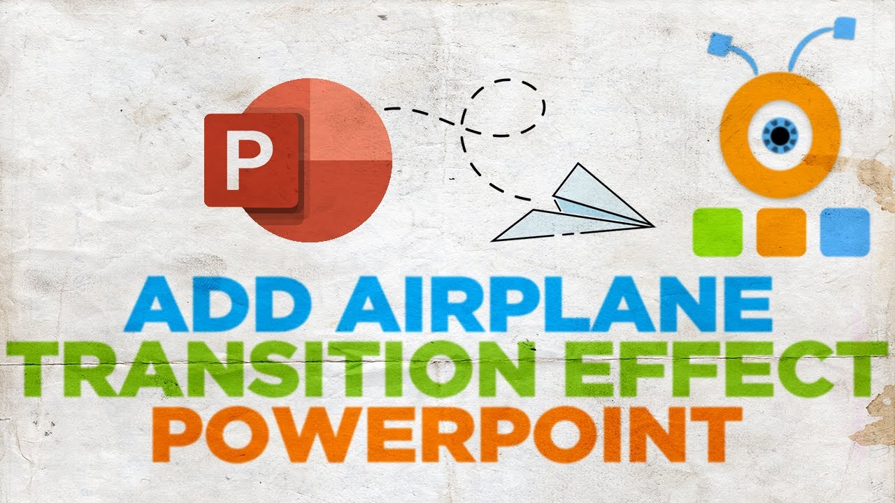 How to Add Airplane Transition Effect in PowerPoint - YouTube